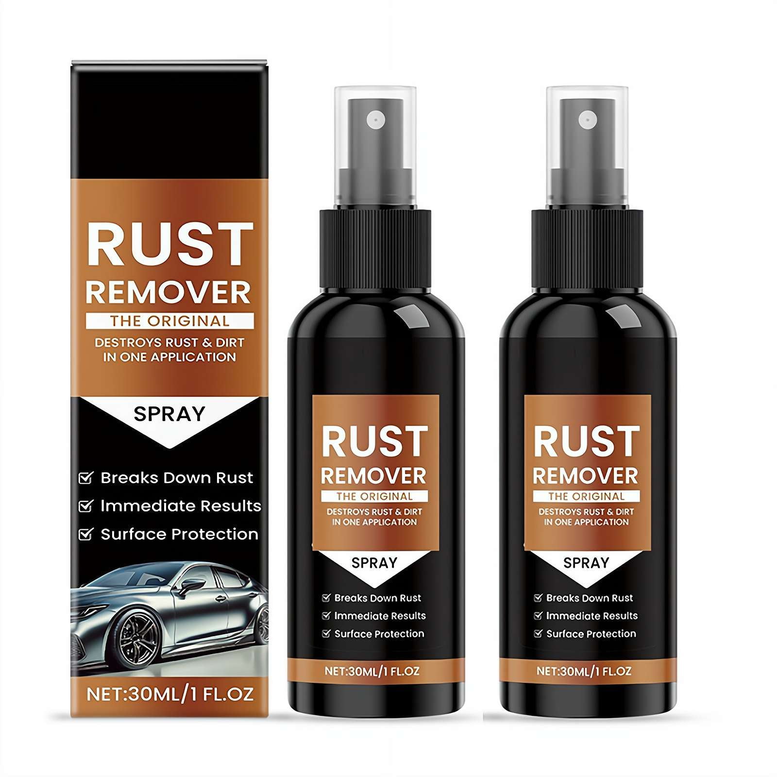 Rust Buster Pro Rust Remover Spray, Heavy Duty Rust Dissolver for Metal ...