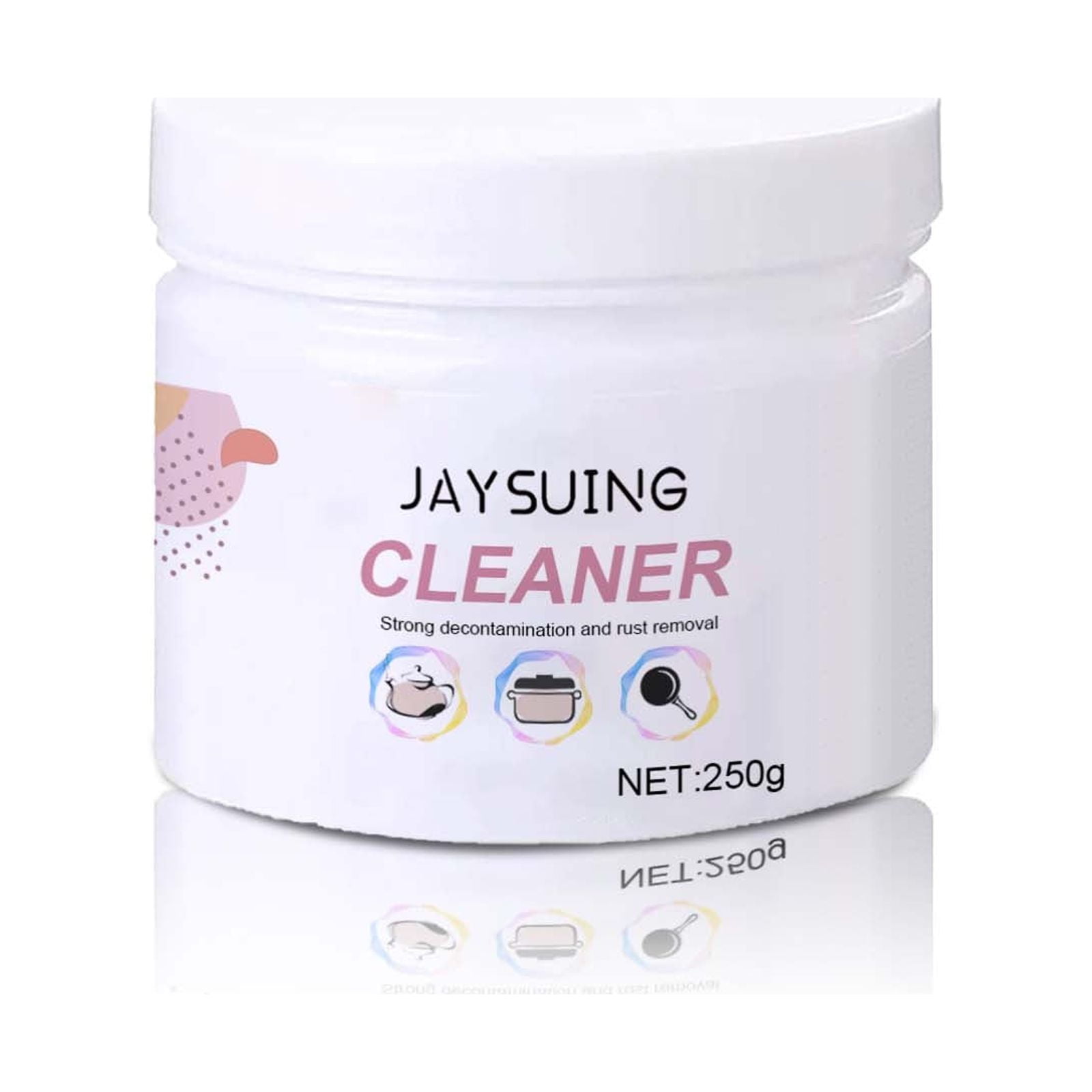 Rust Cleaner, 250 g Powerful Kitchen All-Purpose Powder Cleaner, Foam ...