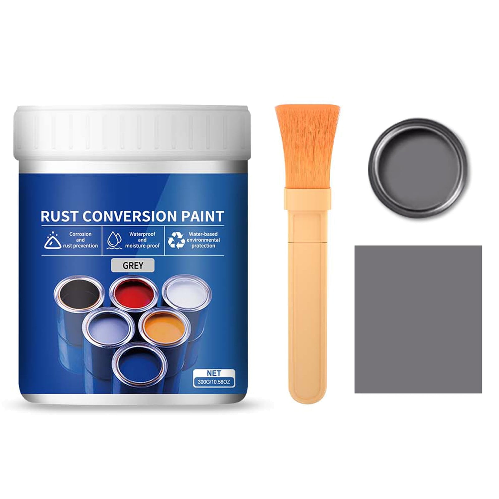 Rust Conversion Paint, Weatherproof Rust Converter for Metal, Rust ...