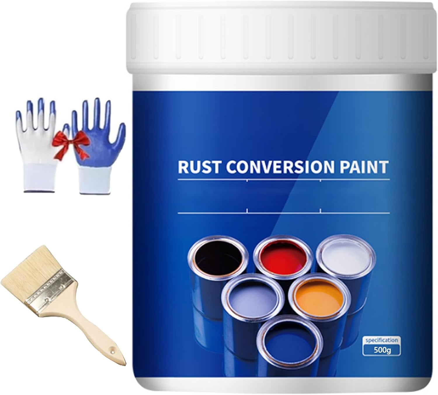 Rust Conversion Paint, Weatherproof Rust Converter Paint for Metal ...