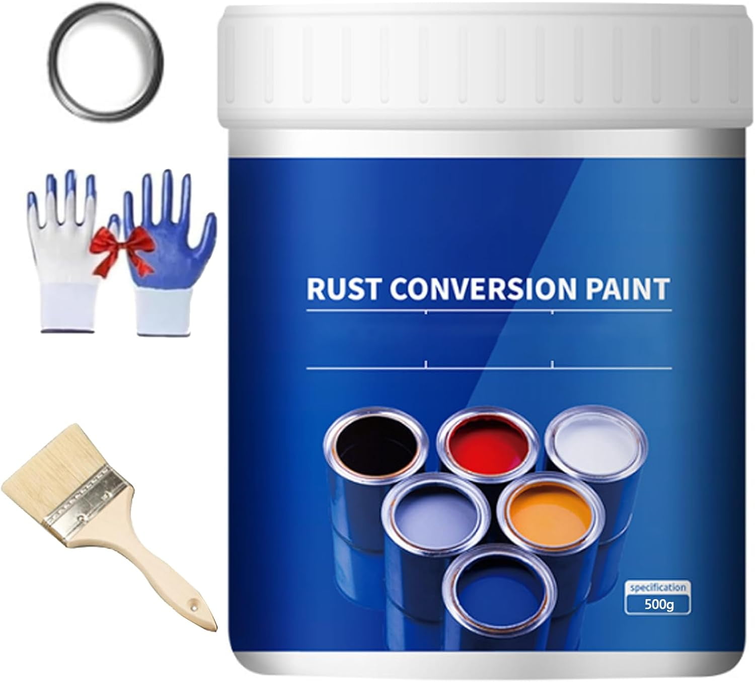 Rust Conversion Paint, Weatherproof Rust Converter Paint for Metal ...