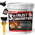 Rust Converter Paint for Metal, 3-in-1 Rust Reformer & Metal Primer ...