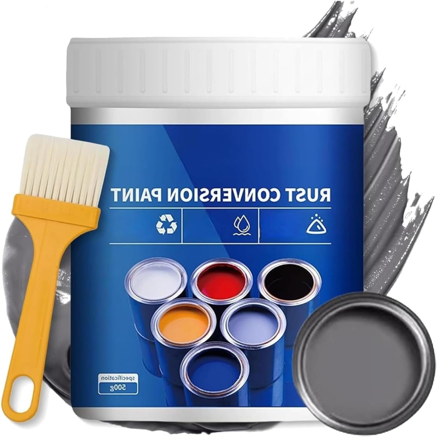 Rust Converter Paint for Metal, Water-Based Neutralizer & Encapsulator ...