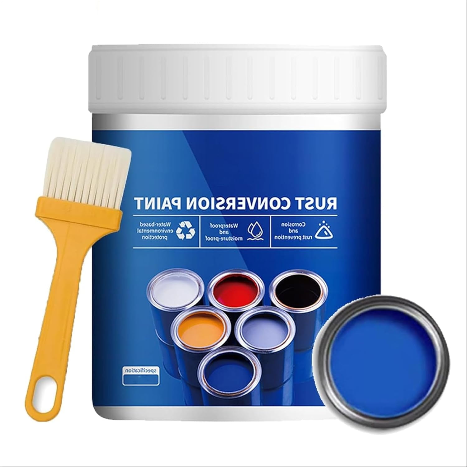 Rust Converter Paint for Metal, Water-Based Neutralizer & Encapsulator ...