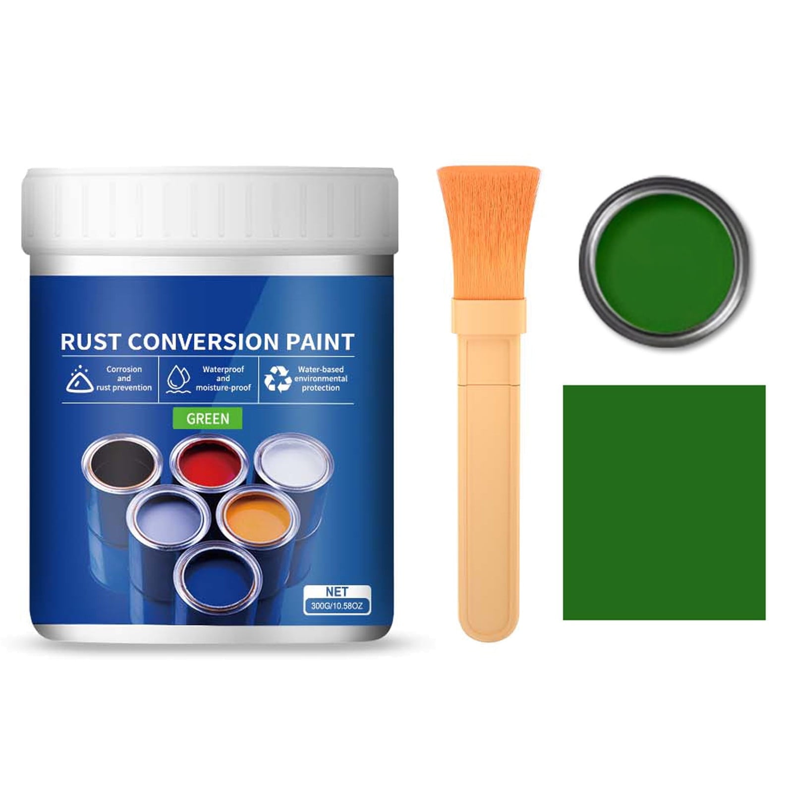 Rust Converter Paint: Weatherproof Water-Based Rust Converter Paint ...