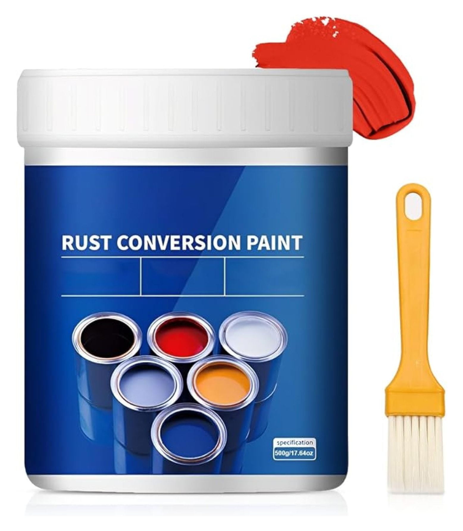 Rust Converter Paint for Metal - 4-in-1 Rust Preventative, Weatherproof ...
