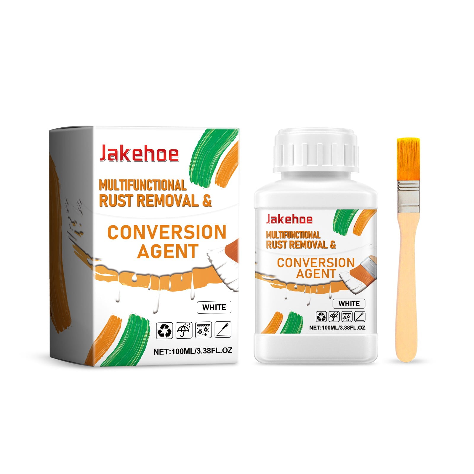 Rust Converter & Prevention Spray - Chemical Formula Stops Existing ...