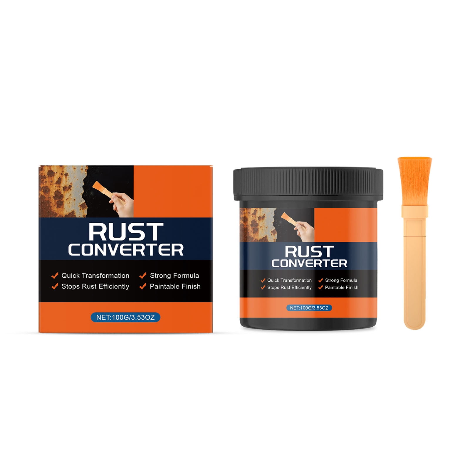 Rust Converter Rust Inhibitor Paint Metal Rust Treatment Corrosion ...