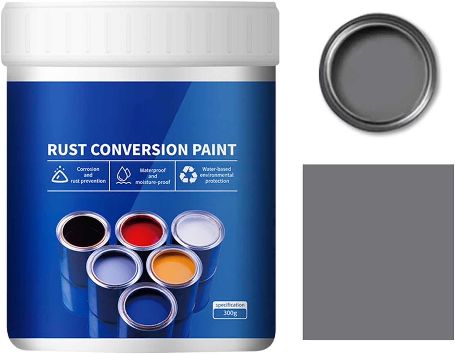 Rust Converter, Weatherproof Rust Converter Paint For Metal, Rust ...