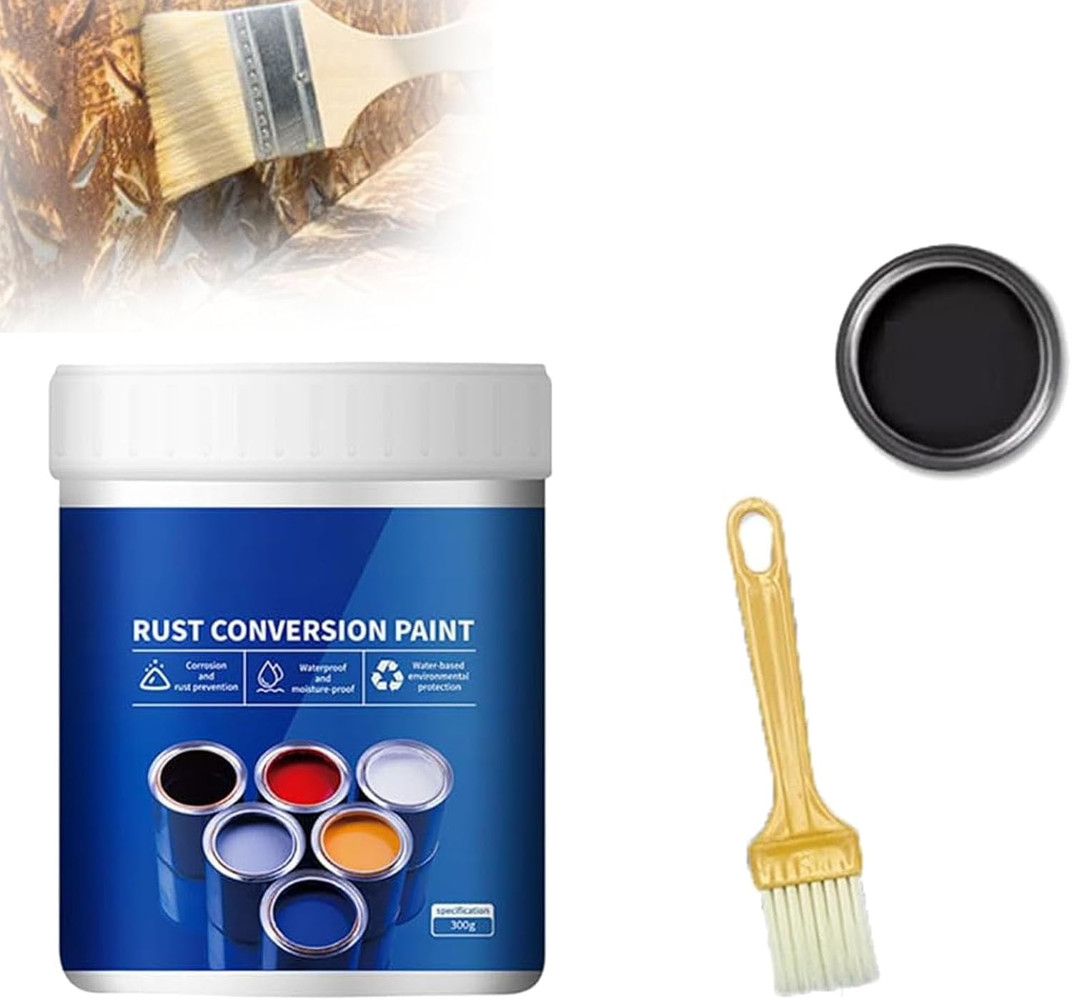 Rust Converter,Weatherproof Rust Converter Paint For Metal, Anti Rust ...