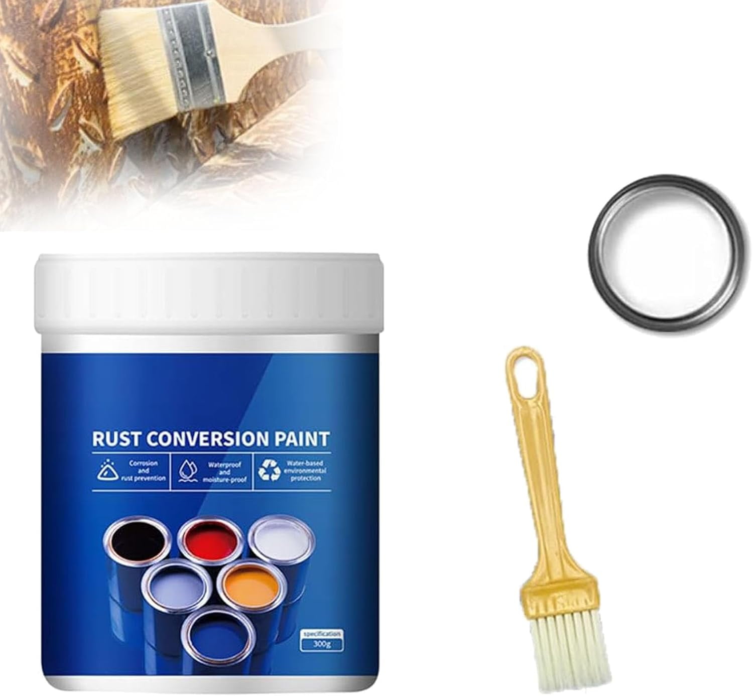 Rust Converter,Weatherproof Rust Converter Paint For Metal, Anti Rust ...