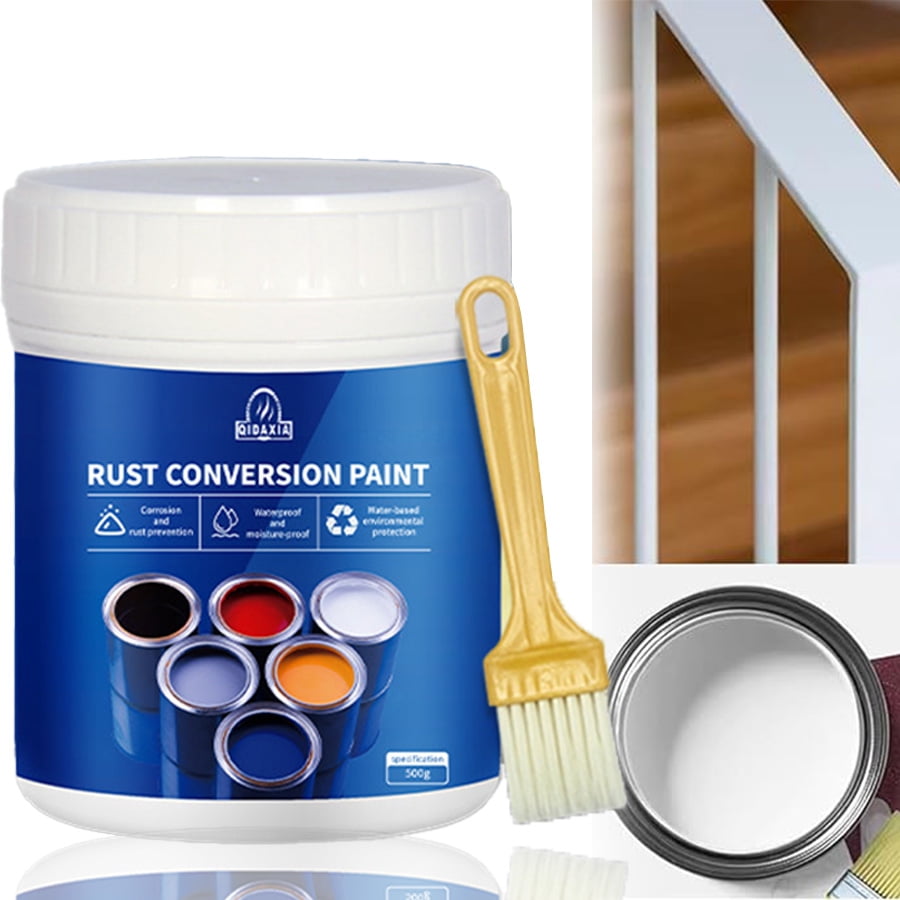 Rust Converter, Weatherproof Rust Converter Paint for Metal, Metallic ...