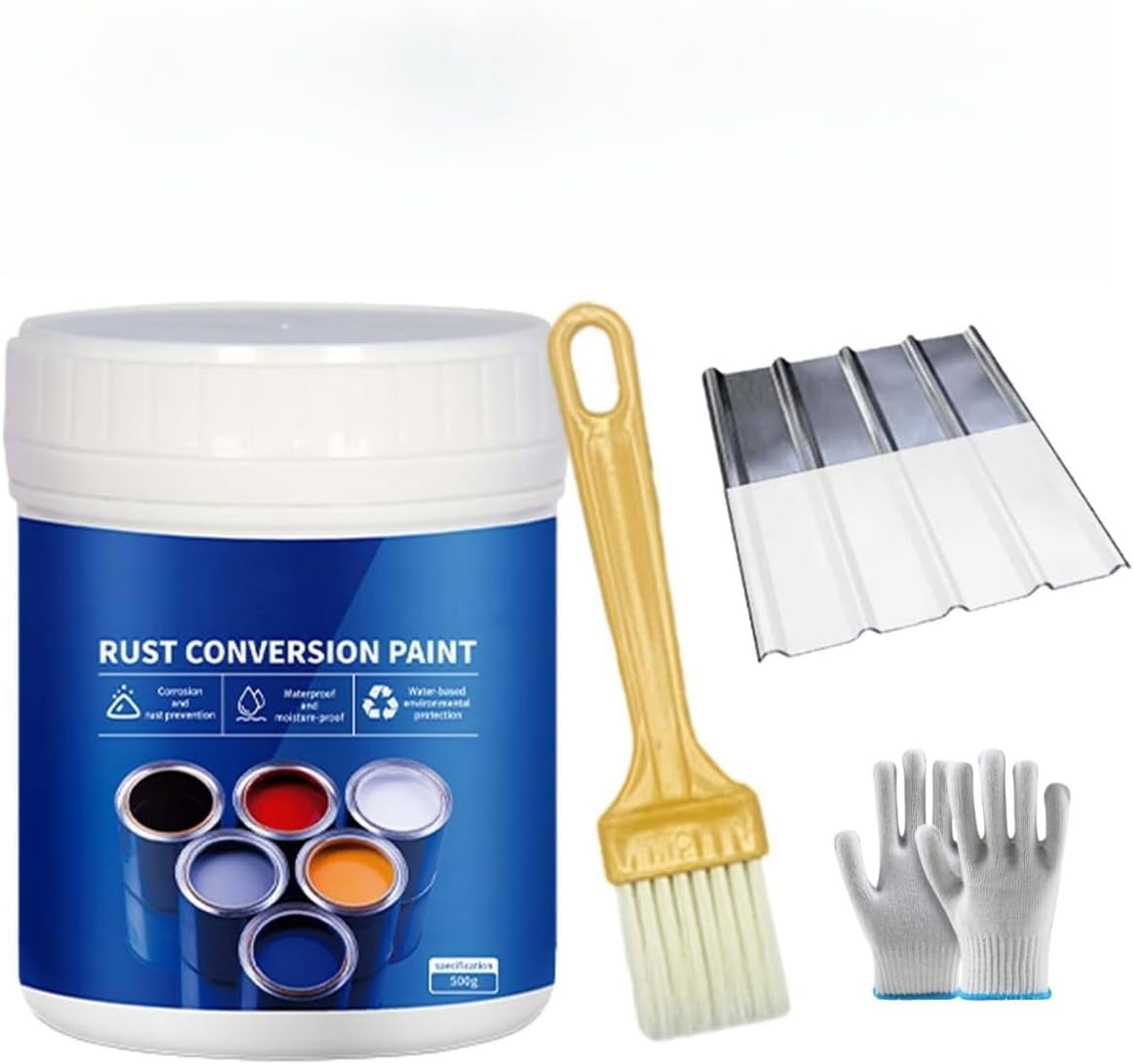 Rust Converter, Weatherproof Rust Converter Paint for Metal, Rust ...