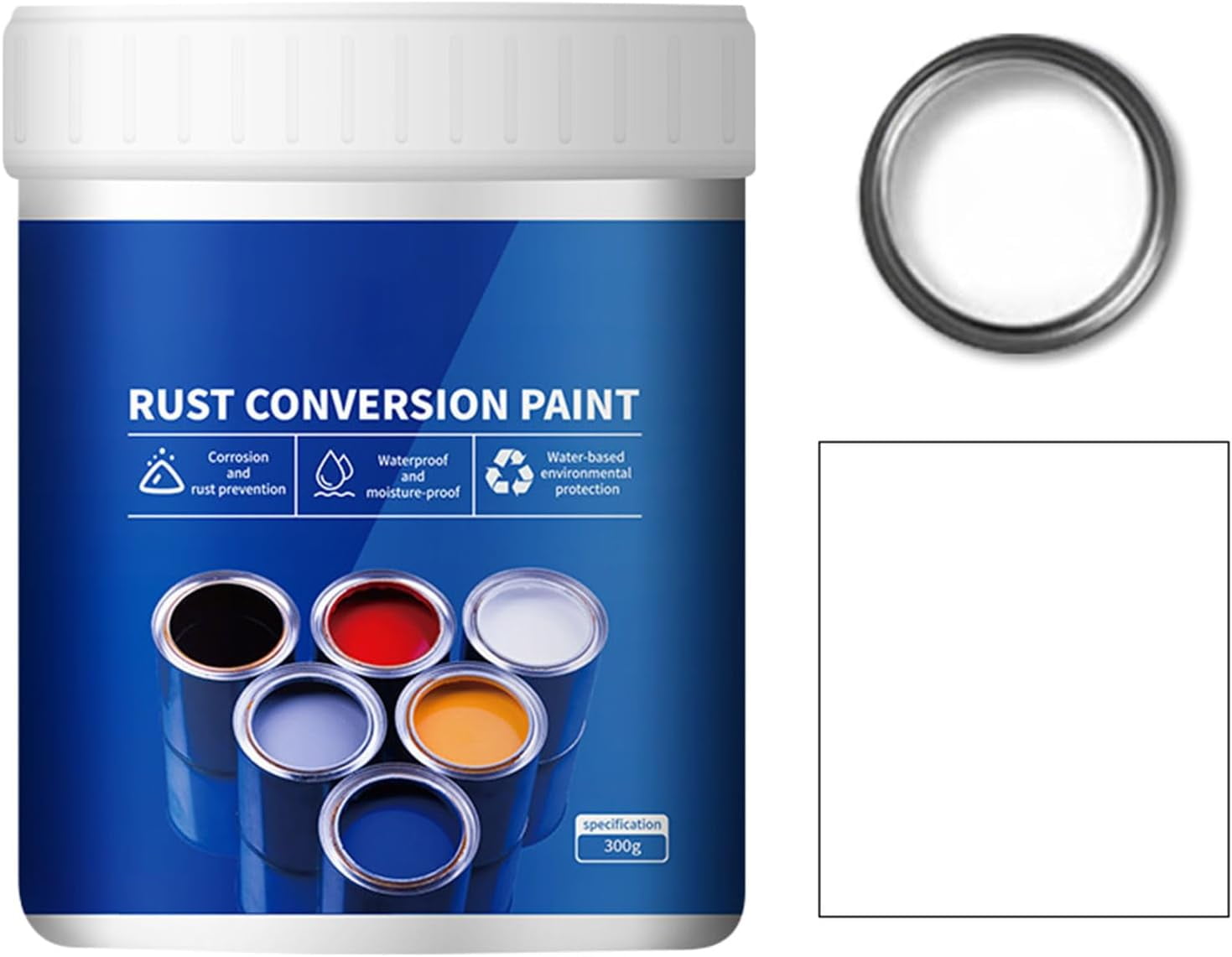 Rust Converter, Weatherproof Rust Converter Paint for Metal, Rust ...