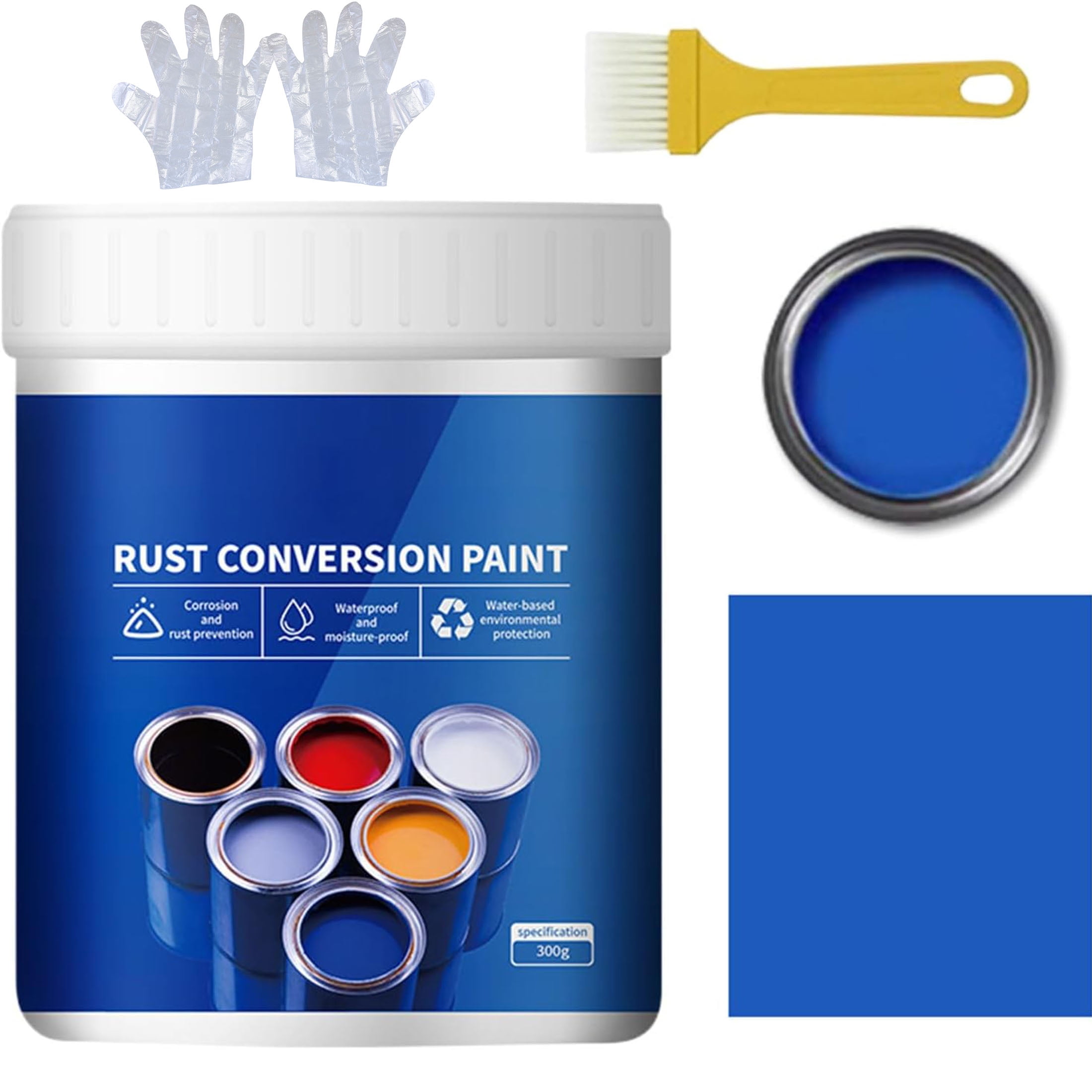 Rust Converter, Weatherproof Rust Converter Paint for Metal, Rust ...