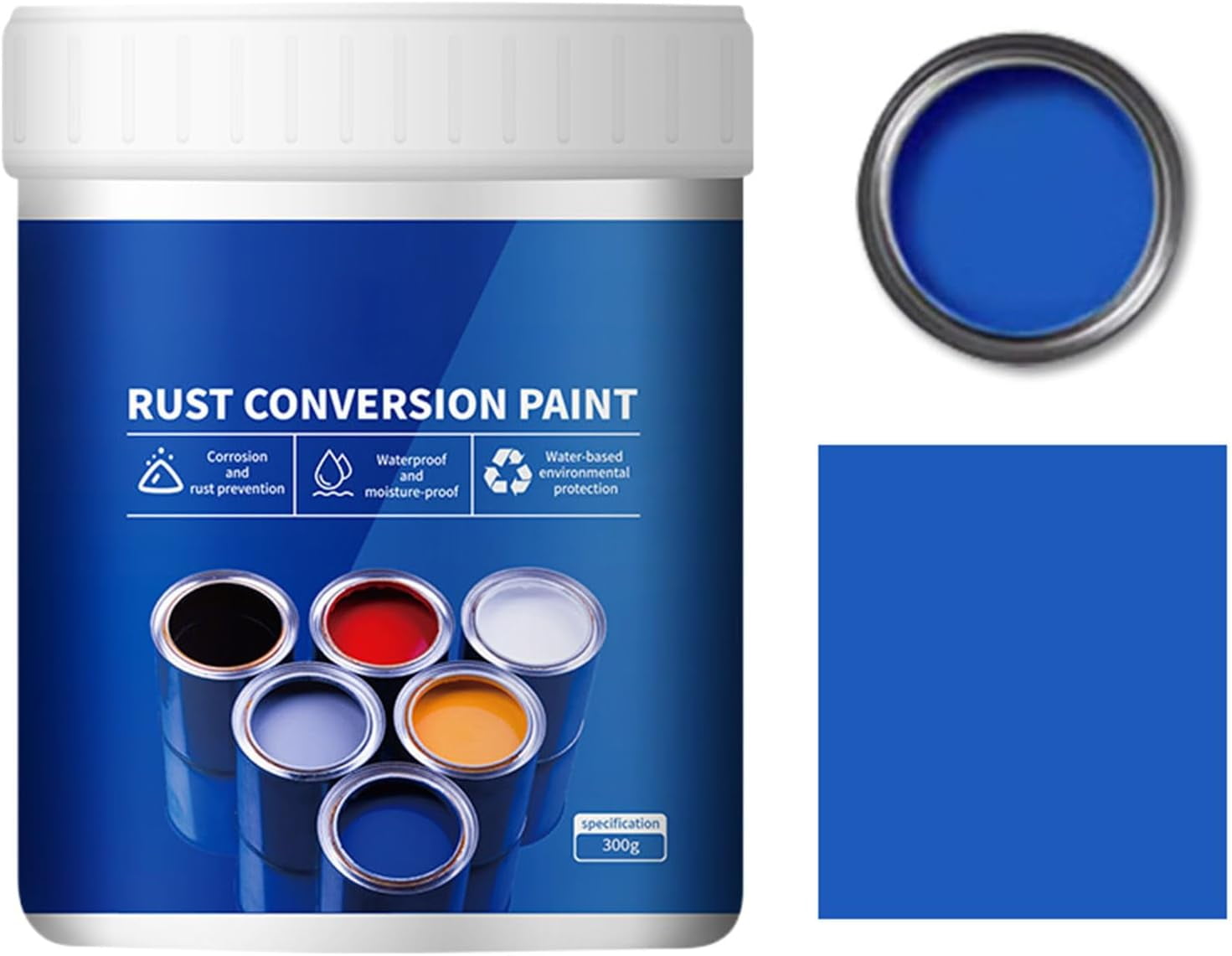 Rust Converter, Weatherproof Rust Converter Paint for Metal, Rust ...