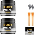 Rust Converter for Metal Surfaces, Water-Based Coating - Walmart.com