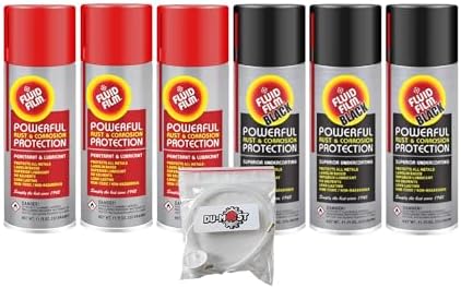Rust & Corrosion Prevention Solutoin: Aerosol (3 Cans), Aerosol Black ...