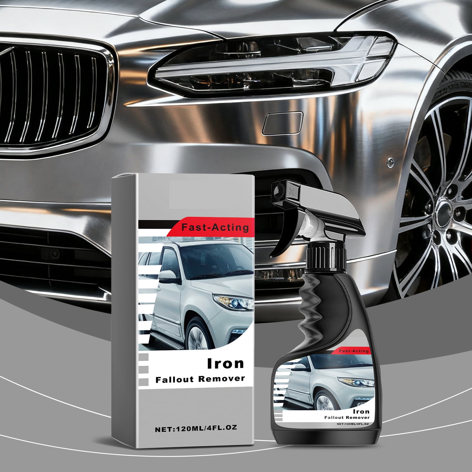 Rust Dissolver Spray, 120ml Fast Acting Rust Remover, Chrome Surfece ...