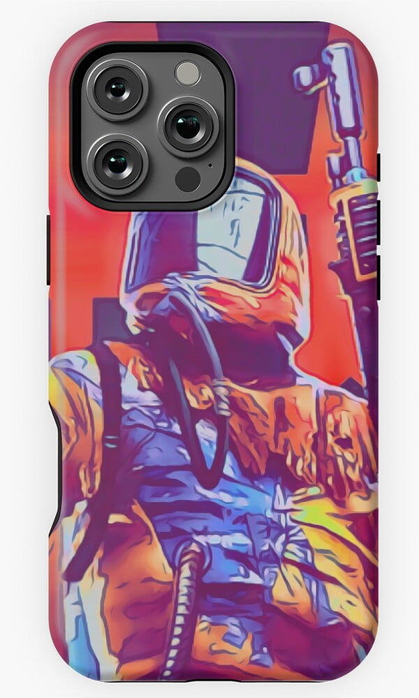Rust Game Hazmat Suit Phone Case for iPhone 16 15 14 13 12 11 Pro Max ...