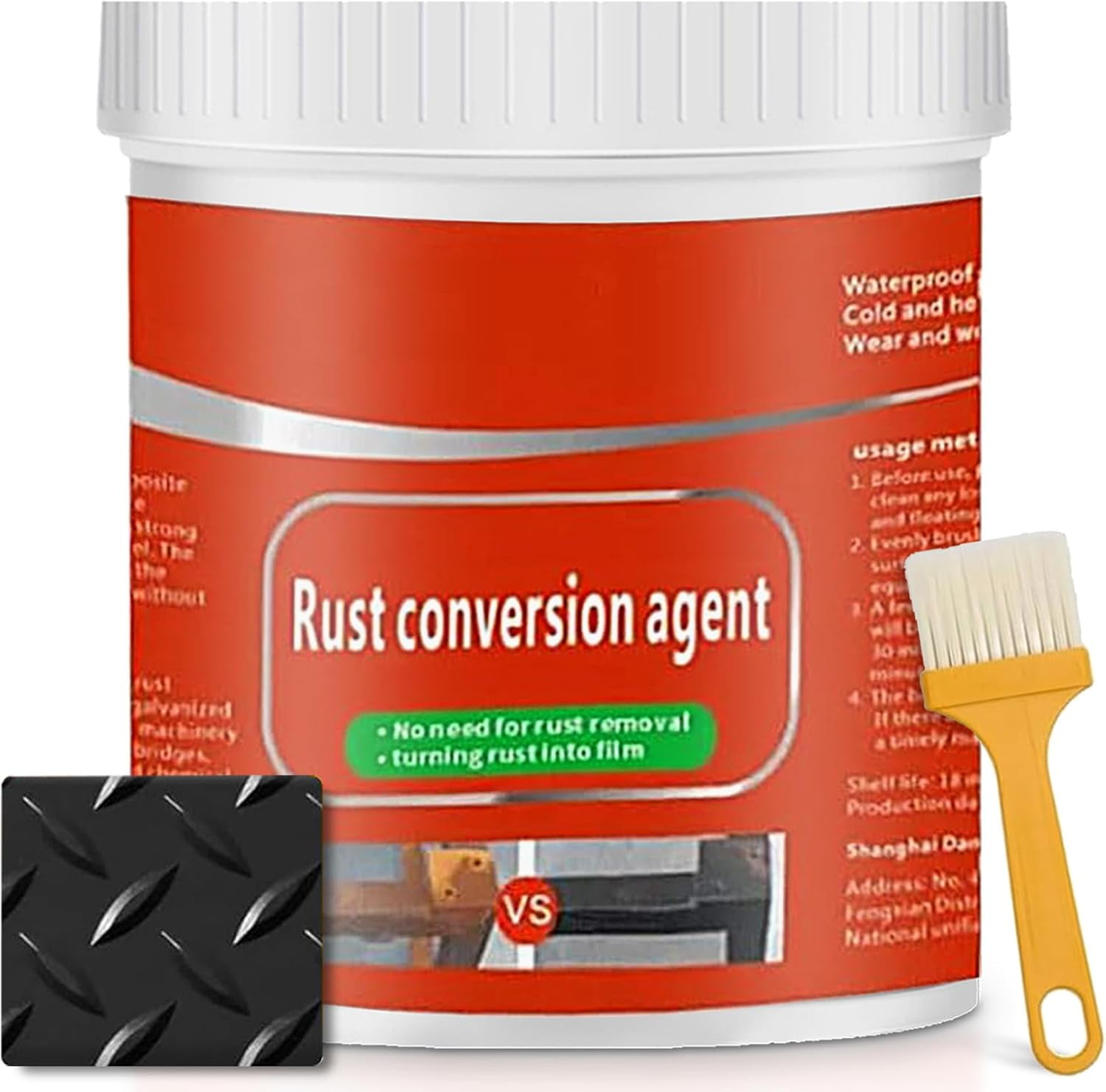Rust Gel Rust Converter - Highly Effective Rust Remover for Metal, Long ...