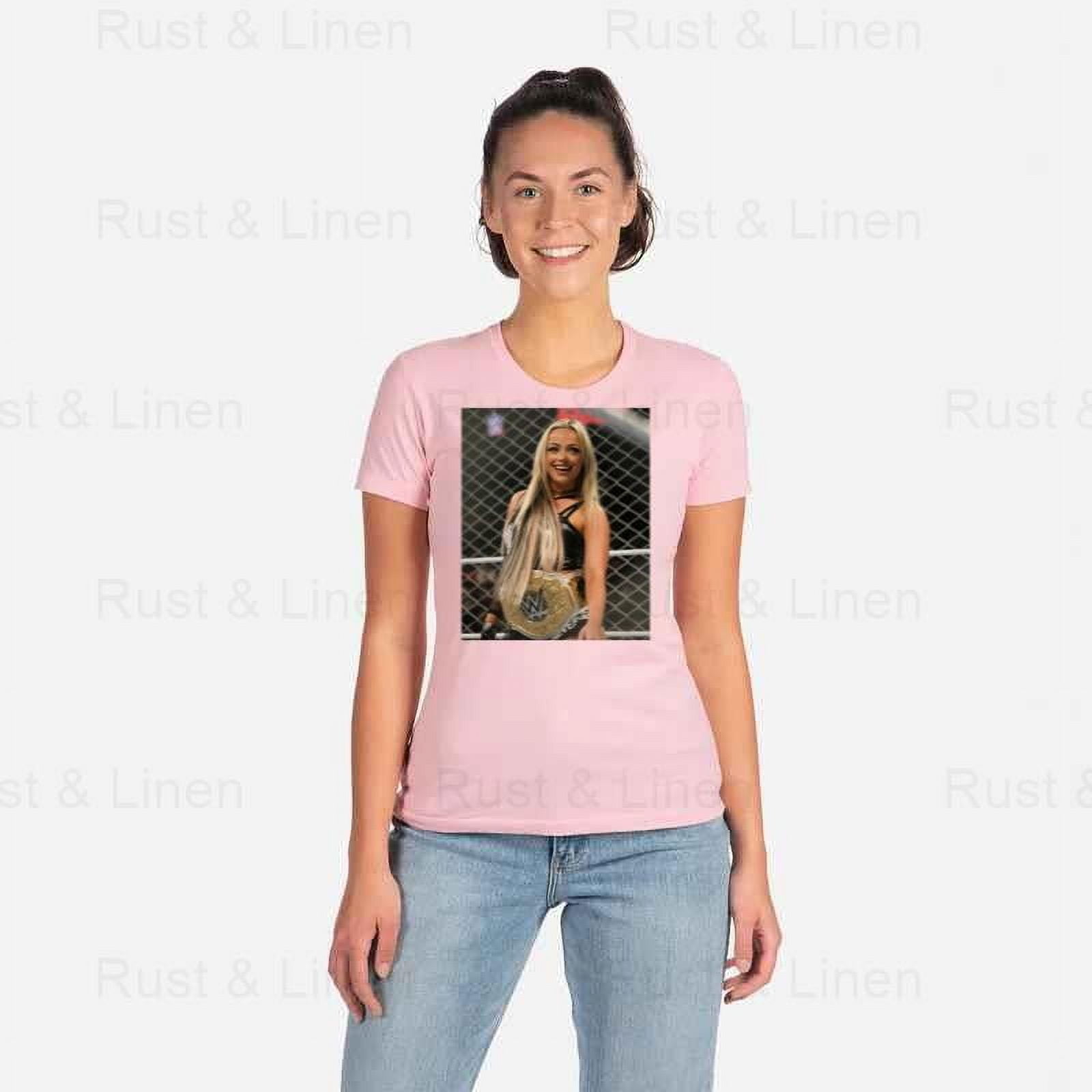 Rust & Linen99 Liv Morgan WWE Womens Wrestling Watch Me Fan Graphic T ...