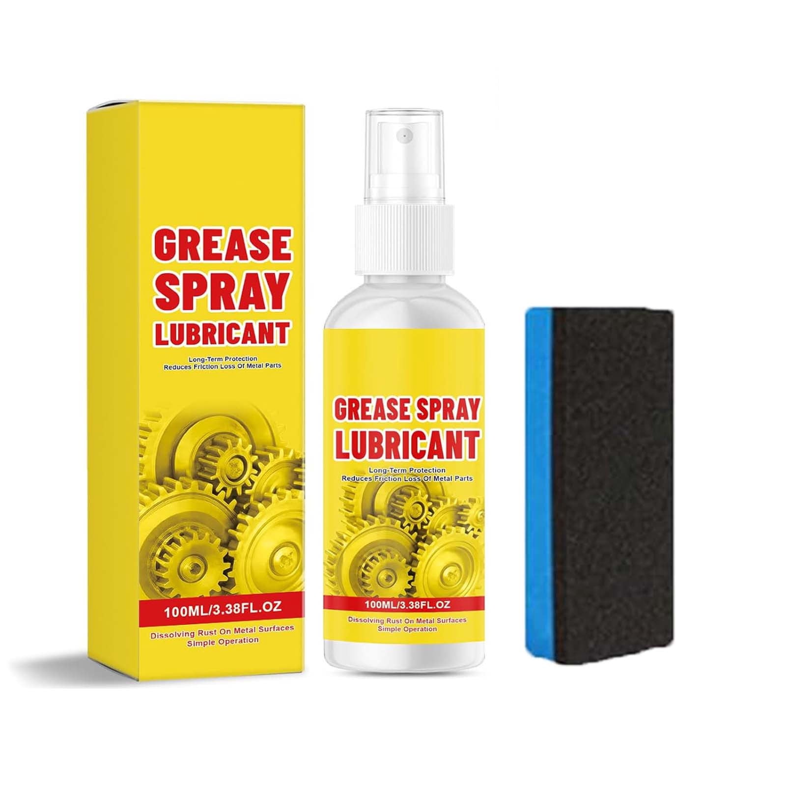 Rust Lubricant Spray Rust Remover Rust Remover Spray for Metal Multi ...