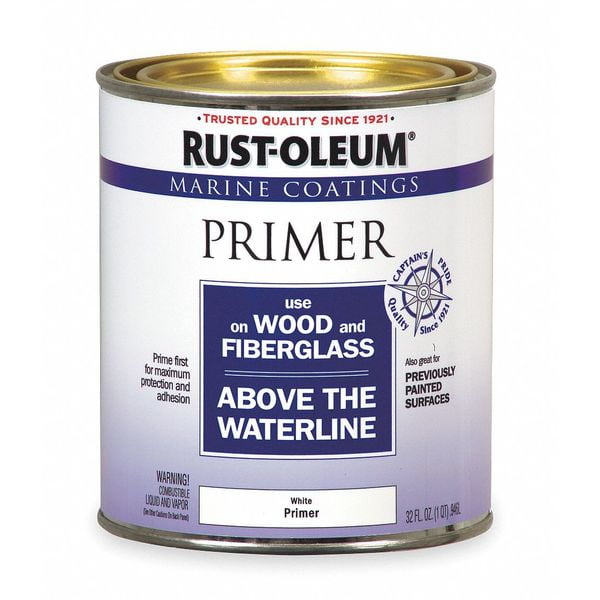 Rust-Oleum 1 qt. White Solvent Primer - Walmart.com