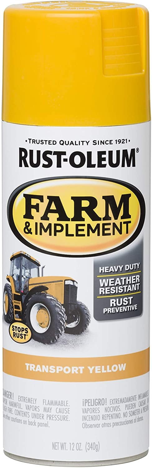 Rust-Oleum 10020066262669 Farm & Implement Spray Paint, 6 Pack, Gloss ...