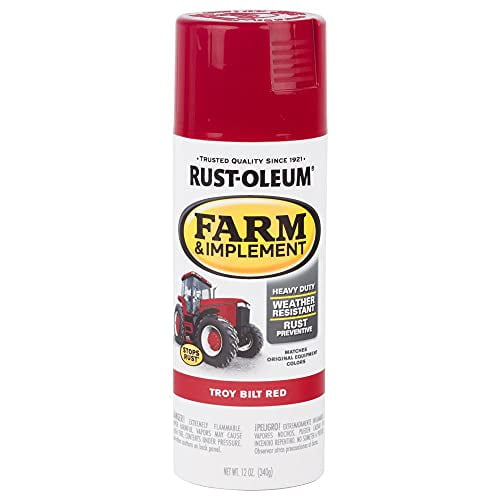 Rust-Oleum 303473 Specialty Farm & Implement Spray Paint, 12 Oz, Gloss ...