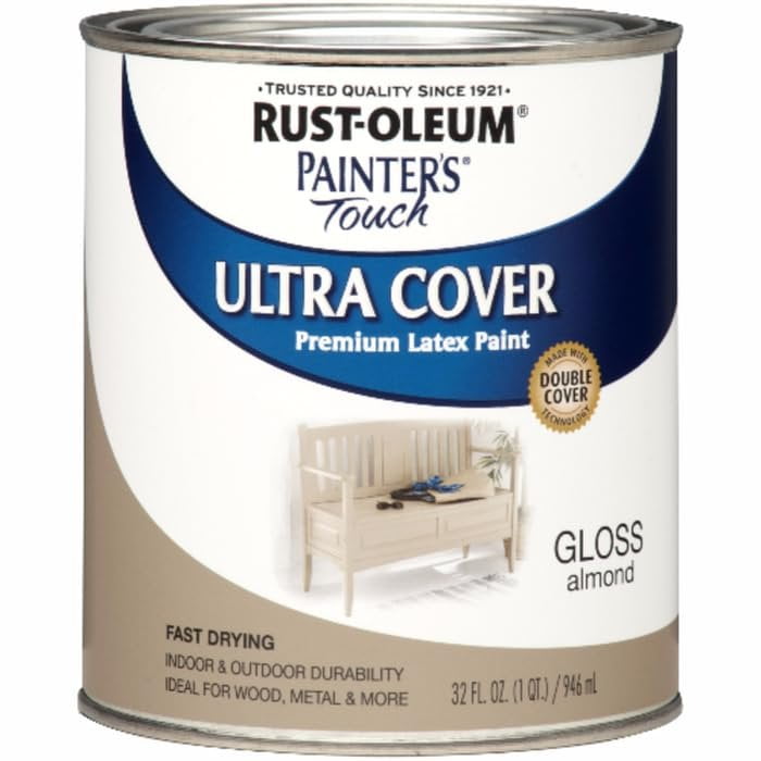 Rust-Oleum 2-Pack of 1 Qt 1994502 Almond Painter's Touch 2X Ultra Cover ...