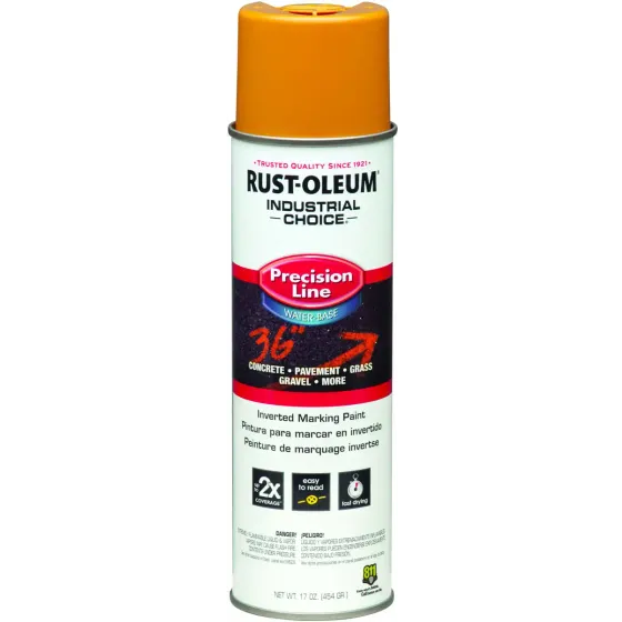 Rust-Oleum 203033 Industrial Choice Caution Yellow Precision Line ...