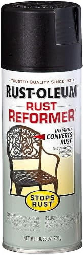 Rust-Oleum 215215 Stops Rust Rust Reformer Spray, 10.25 oz, Black ...