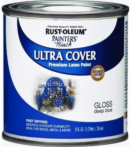 Rust-Oleum 224423 Painter Touch Ultra Cover Gloss Deep Blue Premium ...