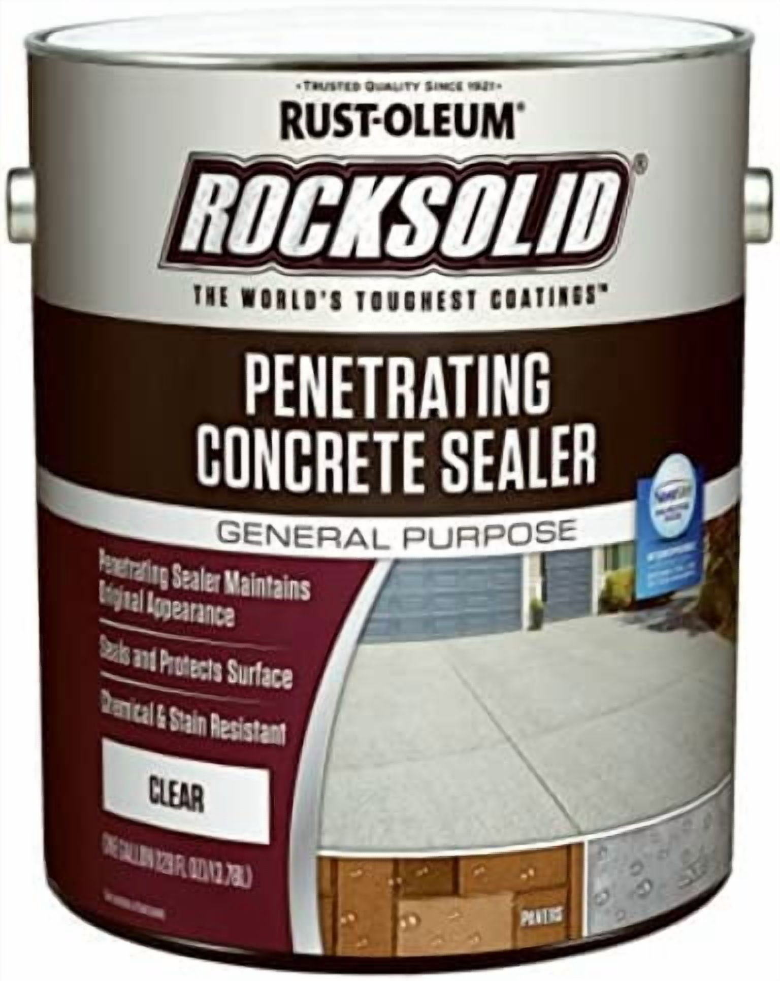 Rust-Oleum 230230 1 gal Penetrating Concrete Sealer - Walmart.com