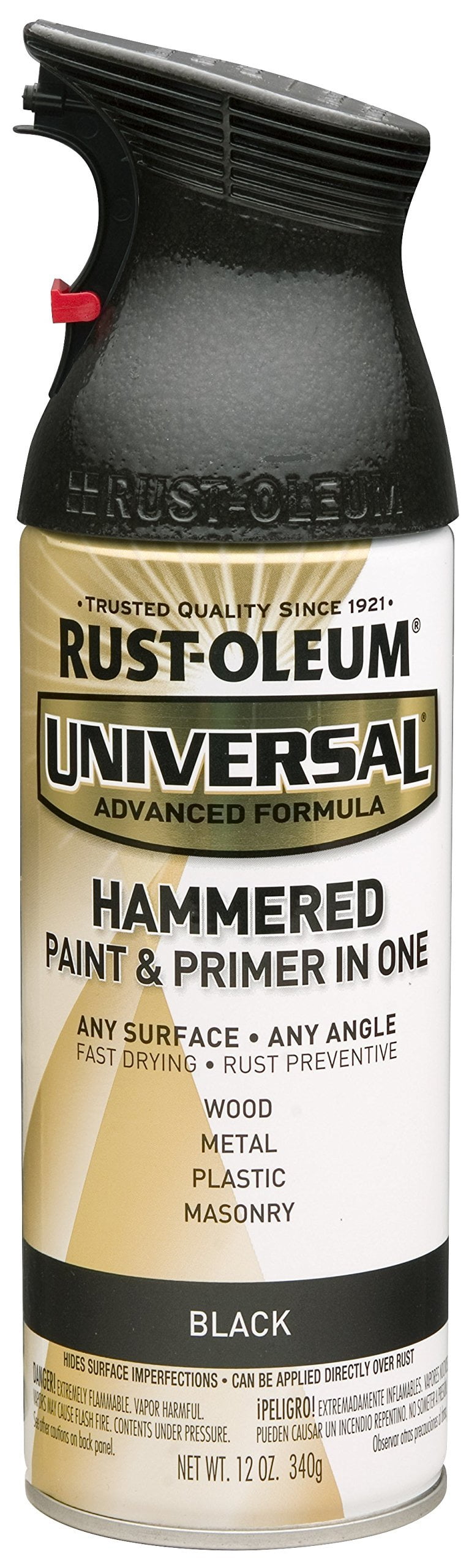 Rust-Oleum 245217-2PK Universal Hammered Spray Paint, 12 Ounce Pack of ...