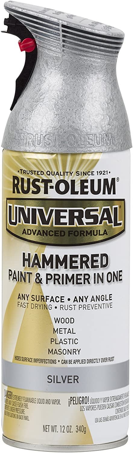 Rust-Oleum 245219-6PK Surface Universal Hammered Spray Paint, 6 Pack ...