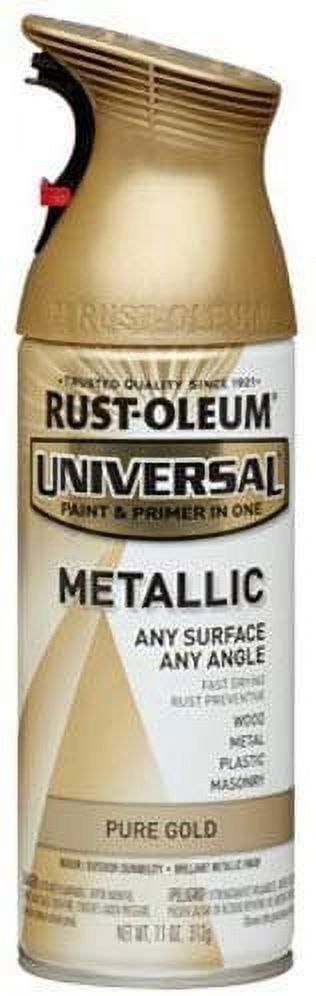 Rust-Oleum 245221 Universal All Surface Spray Paint, 11 oz, Metallic ...