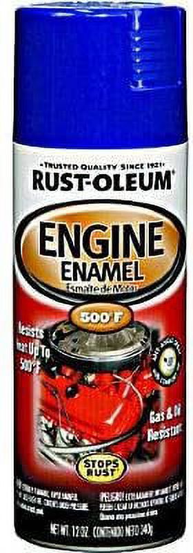 Rust-Oleum 248945 Automotive 12-Ounce 500 Degree Engine Enamel Spray ... Rust-Oleum 248945 Automotive 12-Ounce 500 Degree Engine Enamel Spray ...