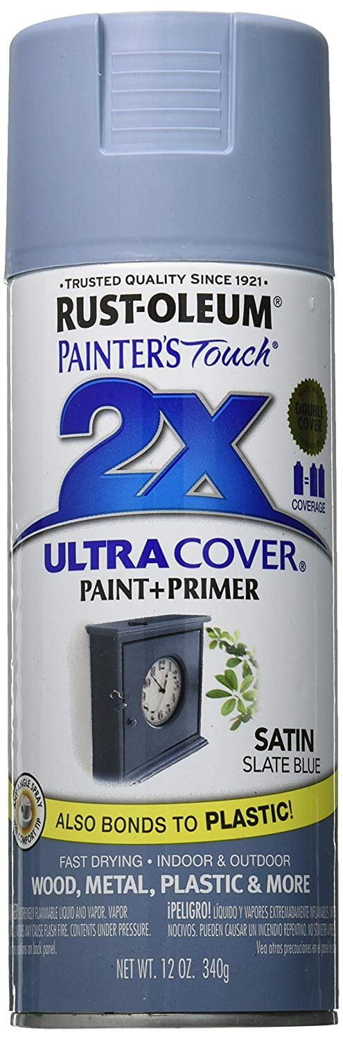 Painter's Touch Sat Slate Bl Spray Paint 249066 - Walmart.com