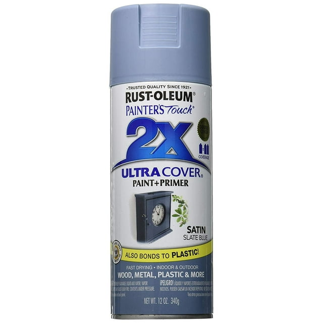 Painter's Touch Sat Slate Bl Spray Paint 249066 - Walmart.com