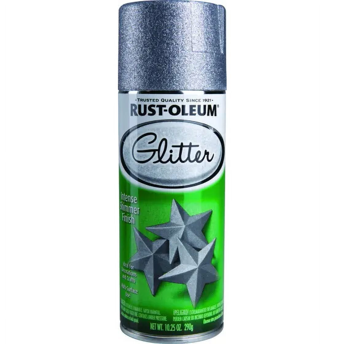 Rust-Oleum 267734 Glitter Silver Glitter Spray 10-1/4 Ounce, Each ...