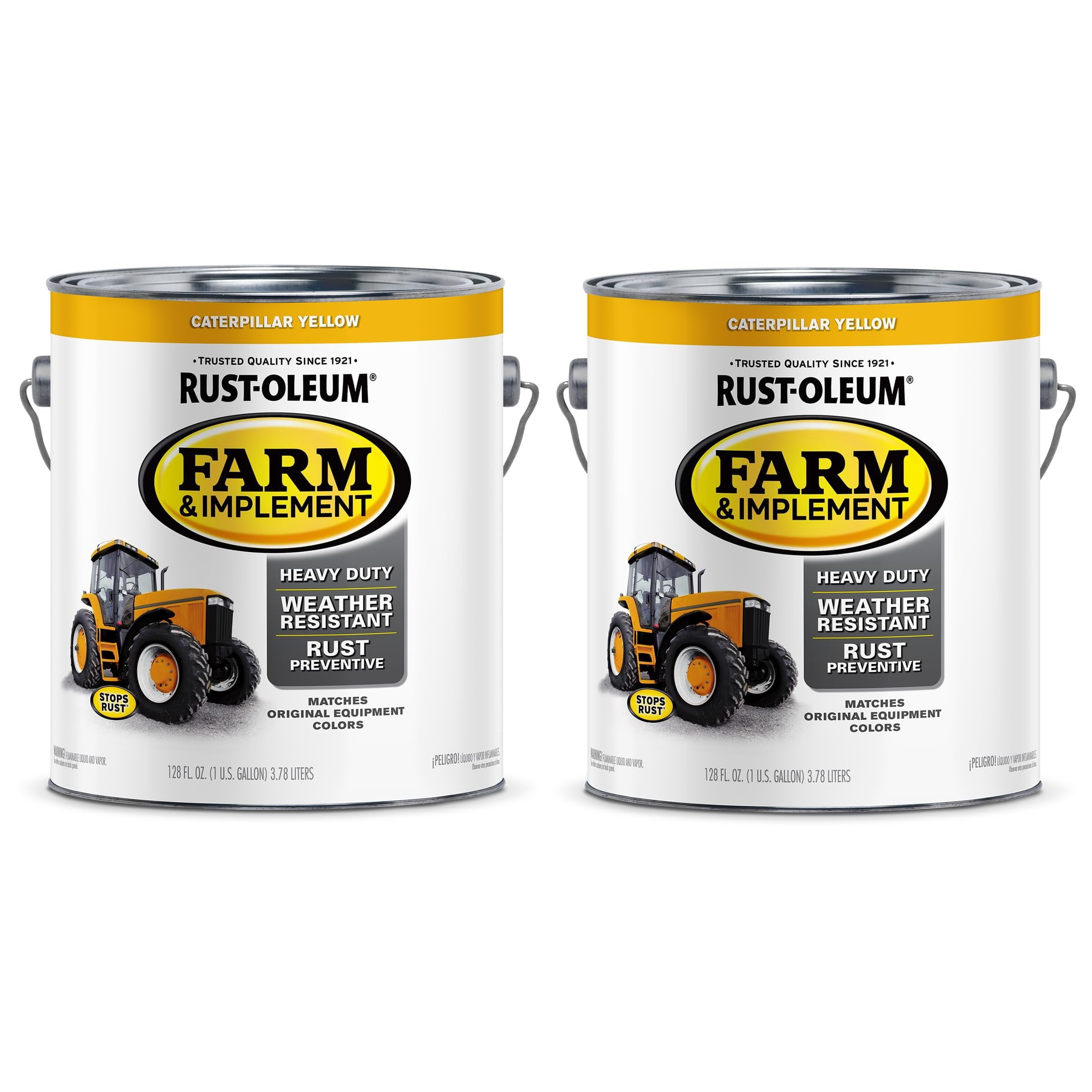 Rust-Oleum 280179-2PK Farm & Implement Enamel Paint, Gallon ...