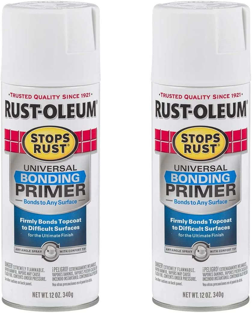 Rust-Oleum 285011A2 Spray Stops Rust Universal Bonding Primer, 2 Pack ...