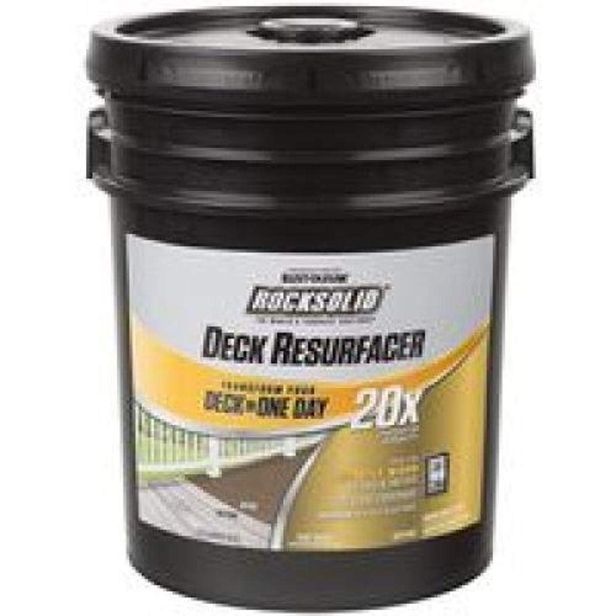 Rust-Oleum 300083 RockSolid Deck & Concrete 20X Resurfacer, Tint Base ...