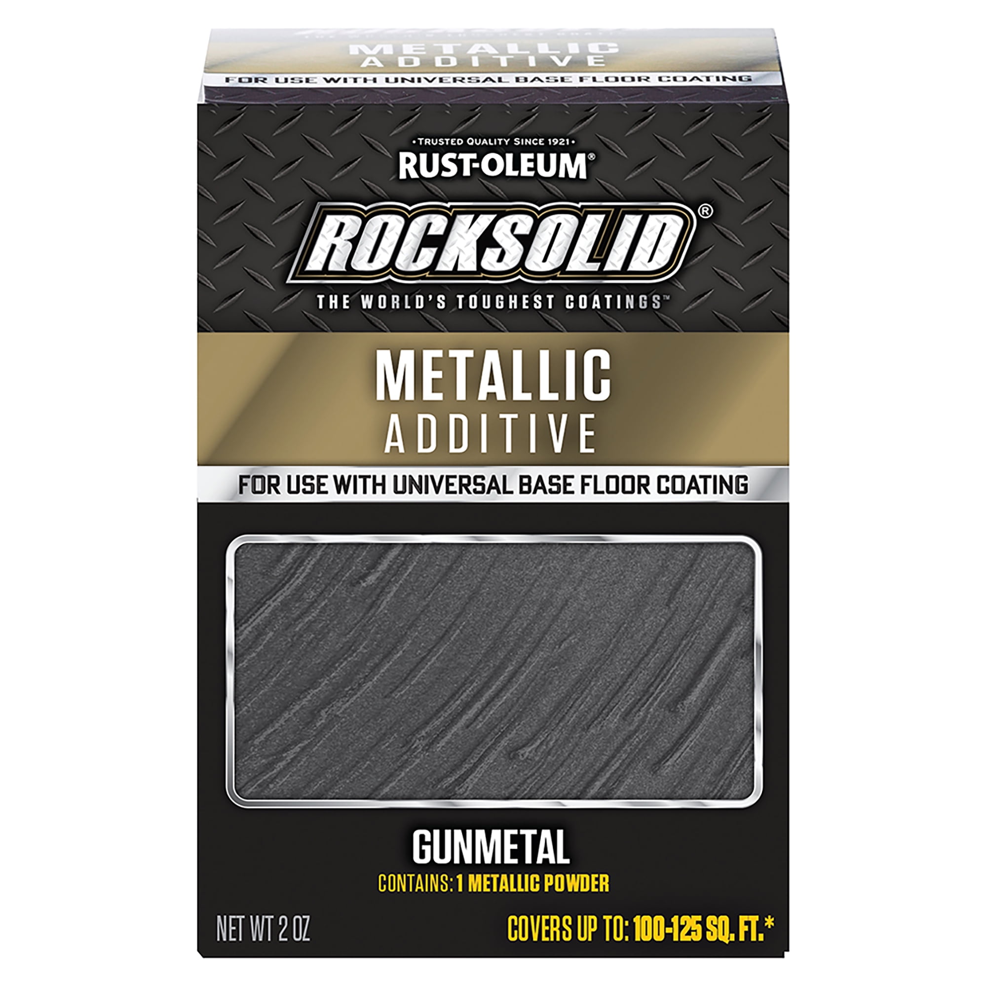 Rust-Oleum 306331 Rocksolid GUNMETAL Metallic Additive 2 oz - Walmart.com