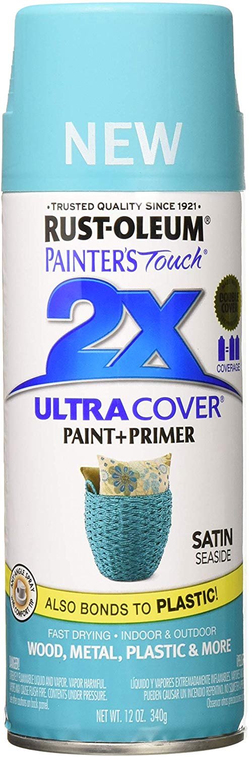 Rust-Oleum 315395 Painter's Touch 2X Ultra Cover, 12 oz, Seaside ...