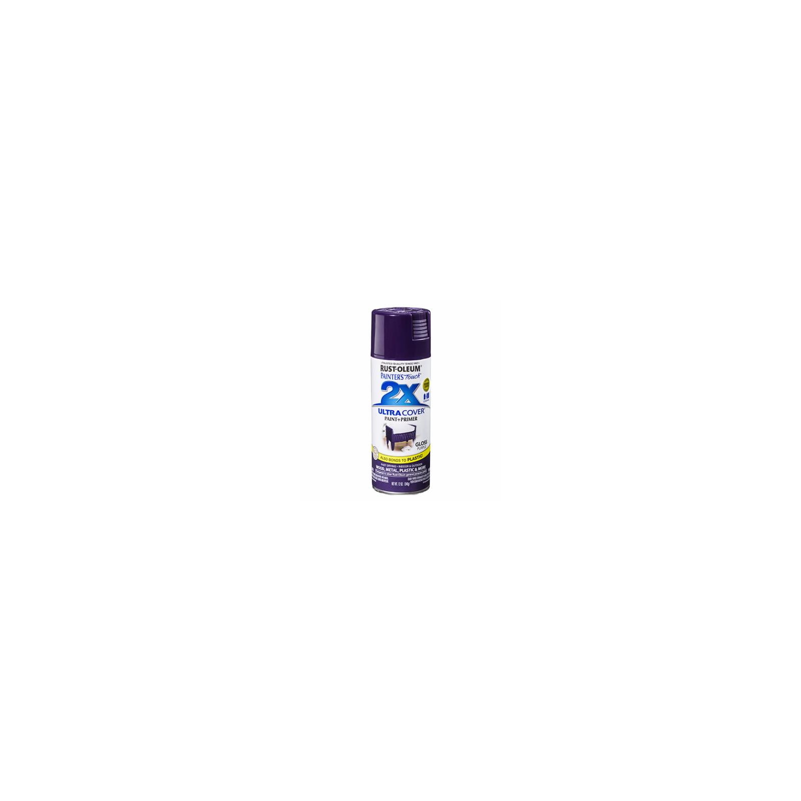 Rust-Oleum Painter's Touch 2X Gloss Purple Spray Paint, Double Coverage ...
