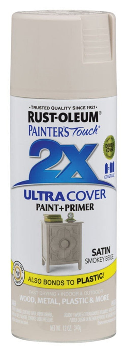Rust-Oleum 334092 Painter's Touch 2X Ultra Cover Spray Paint, 12 oz ...