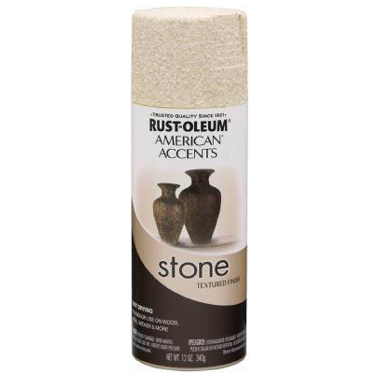 Rust-Oleum 342730 American Accents Textured Spray Paint, Bleached Stone ...